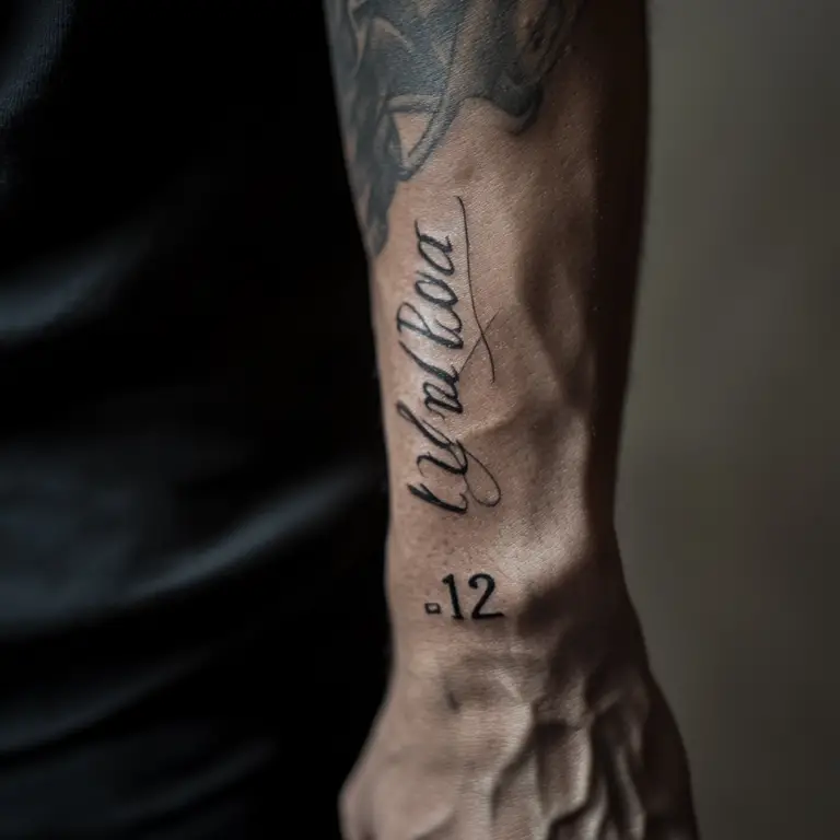45+ Tattoos Numbers Ideas to Express Your Personal Milestones ...