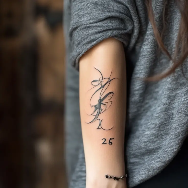 45+ Tattoos Numbers Ideas to Express Your Personal Milestones ...