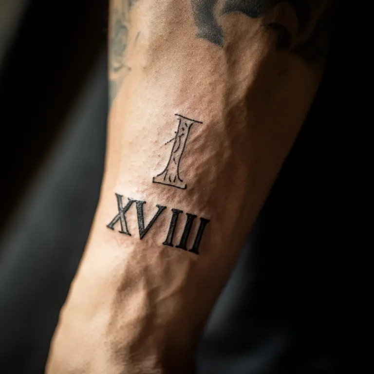 45+ Tattoos Numbers Ideas to Express Your Personal Milestones ...