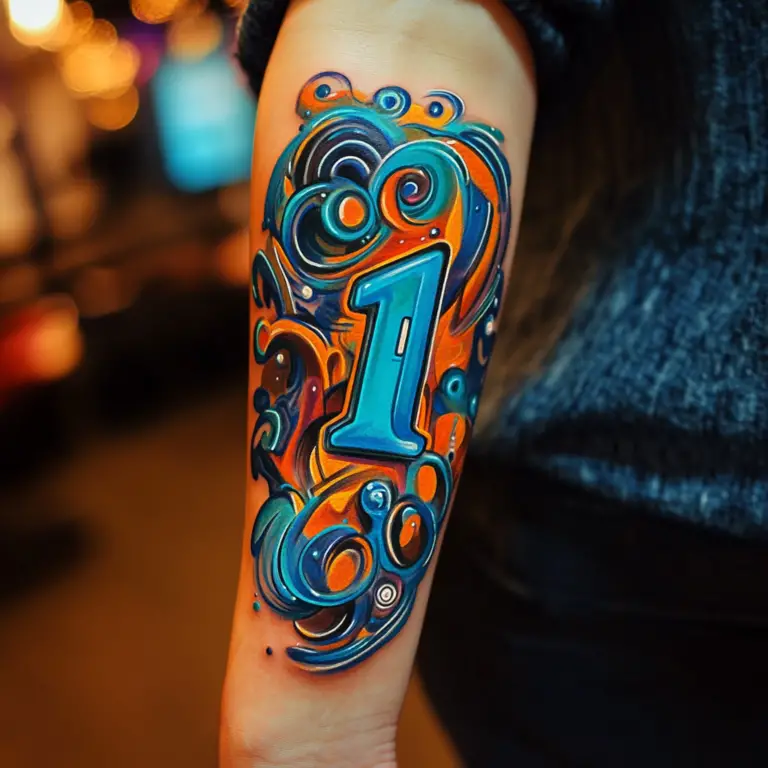 45+ Tattoos Numbers Ideas to Express Your Personal Milestones ...