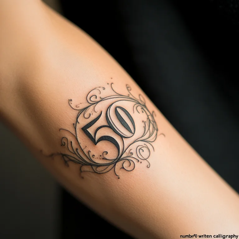 45+ Tattoos Numbers Ideas to Express Your Personal Milestones ...
