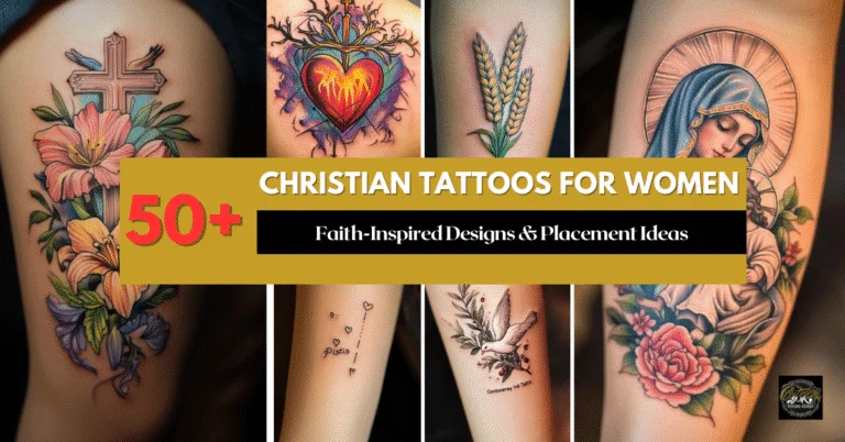 50+ Meaningful Christian Tattoos for Women: Faith-Inspired Designs ...
