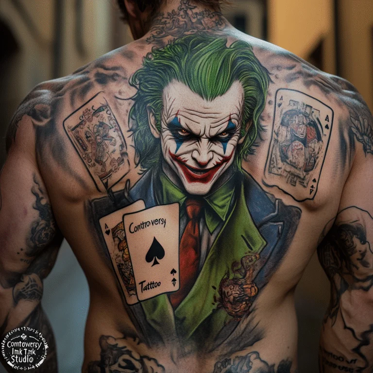 40 Epic Joker Tattoo Ideas: From Heath Ledger to Minimalist Designs ...