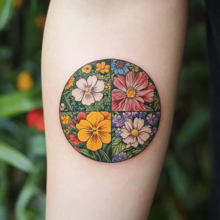 30+ Beautiful Birth Flower Tattoo Ideas: Meaningful Designs for Every ...