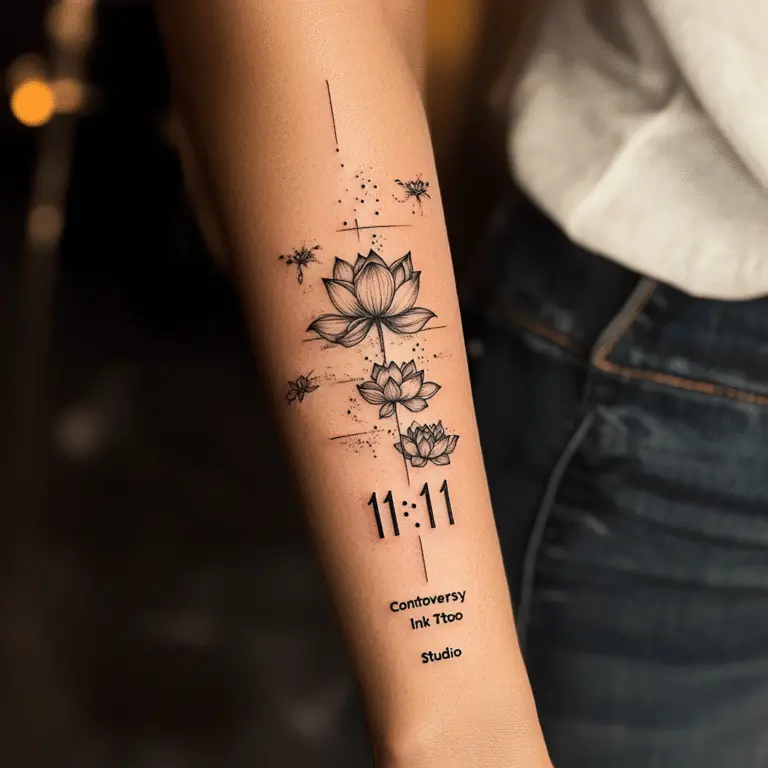 59+ Spiritual 11:11 Tattoo Ideas: Minimalist Designs & Meaningful ...
