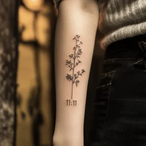 59+ Spiritual 11:11 Tattoo Ideas: Minimalist Designs & Meaningful ...