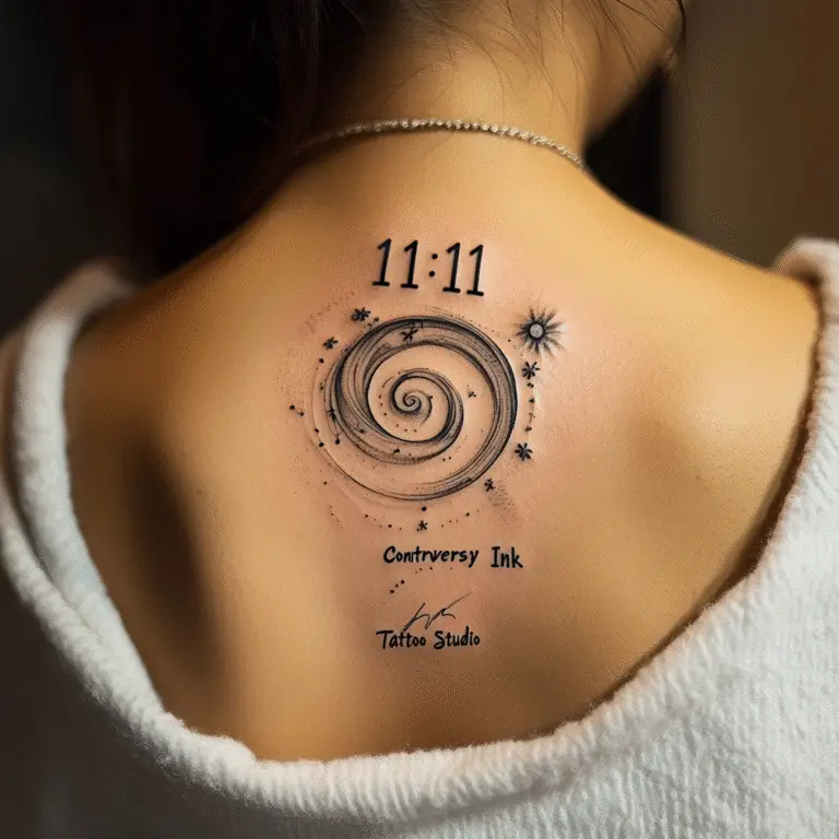 59+ Spiritual 11:11 Tattoo Ideas: Minimalist Designs & Meaningful ...