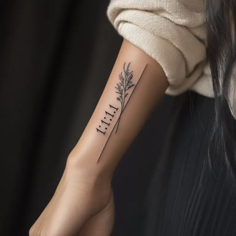 59+ Spiritual 11:11 Tattoo Ideas: Minimalist Designs & Meaningful ...