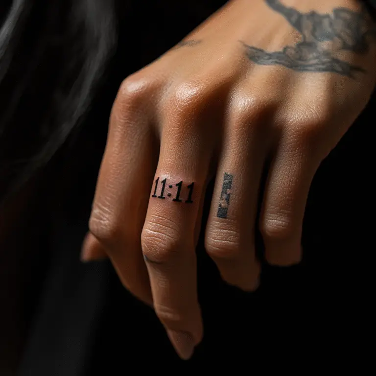 59+ Spiritual 11:11 Tattoo Ideas: Minimalist Designs & Meaningful ...