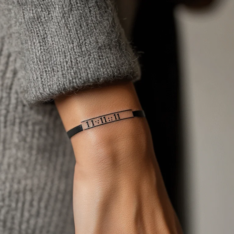 59+ Spiritual 11:11 Tattoo Ideas: Minimalist Designs & Meaningful ...