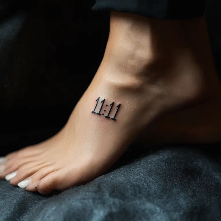 59+ Spiritual 11:11 Tattoo Ideas: Minimalist Designs & Meaningful ...