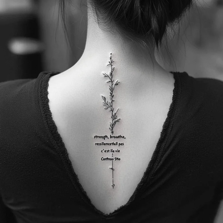 30+ Stunning Spine Tattoo Ideas for Women in 2026: From Minimalist to ...