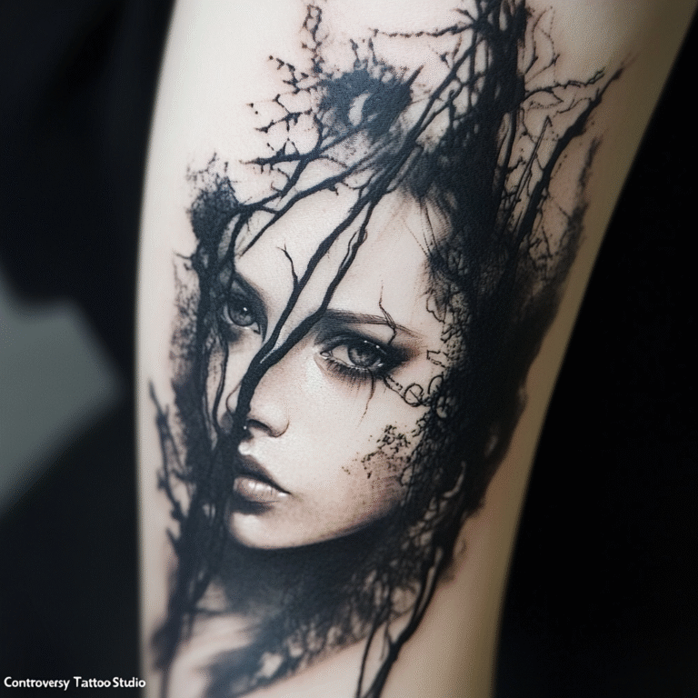22+ Stunning Goth Tattoos That Embrace the Beauty in Darkness ...