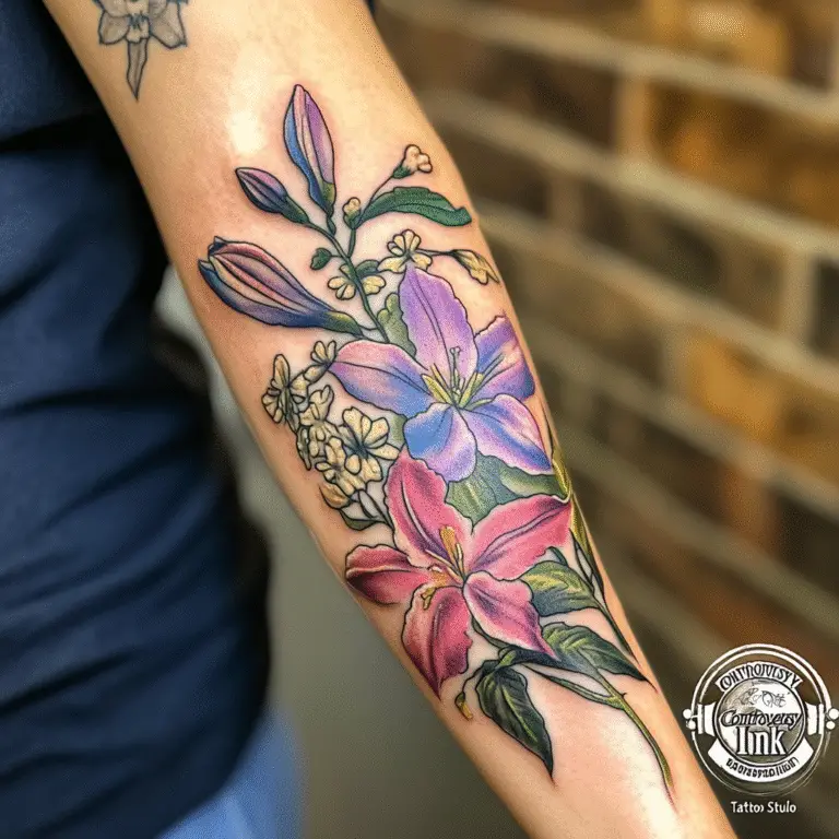 30+ Beautiful Birth Flower Tattoo Ideas: Meaningful Designs for Every ...