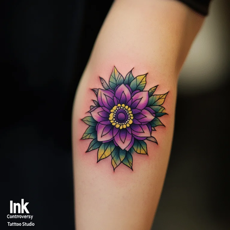 19+ Stunning Tattoo Ideas for Dark Skin: Vibrant Colors That Actually ...