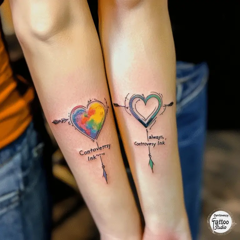 50+ Perfect Matching Tattoo Ideas to Celebrate Your Special Bond ...
