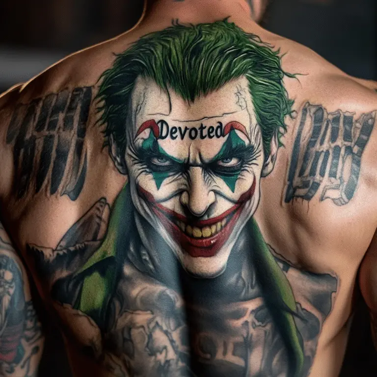 40 Epic Joker Tattoo Ideas: From Heath Ledger to Minimalist Designs ...