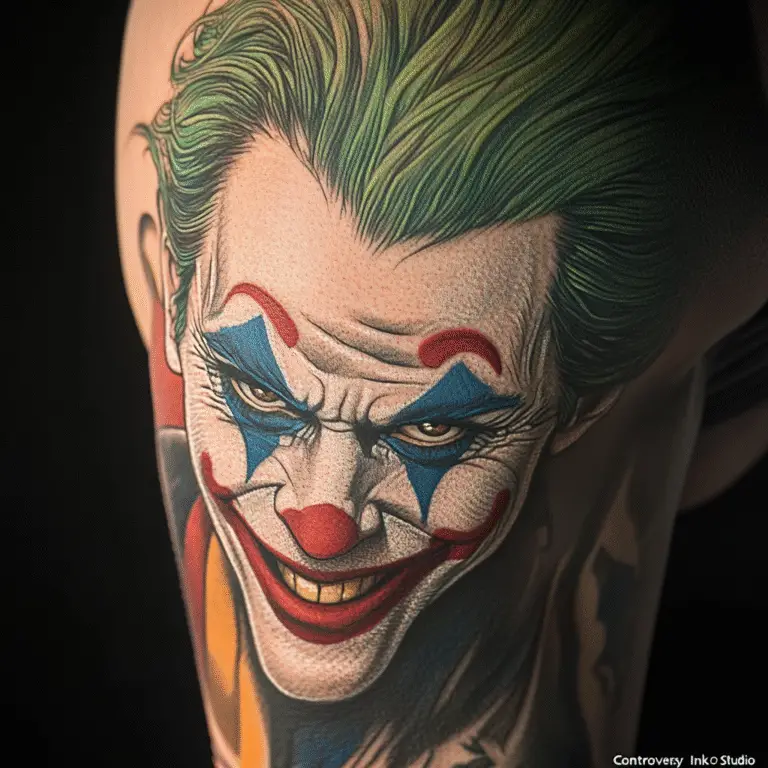 40 Epic Joker Tattoo Ideas: From Heath Ledger to Minimalist Designs ...
