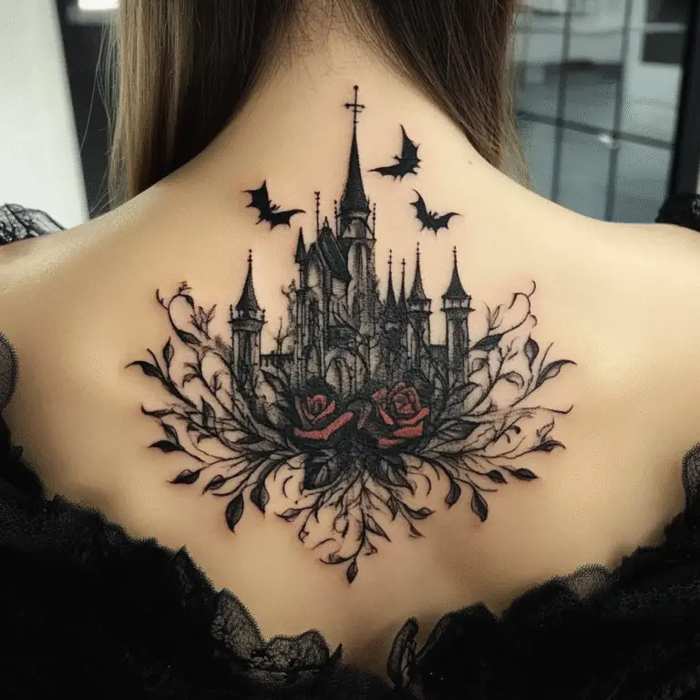 22+ Stunning Goth Tattoos That Embrace the Beauty in Darkness ...