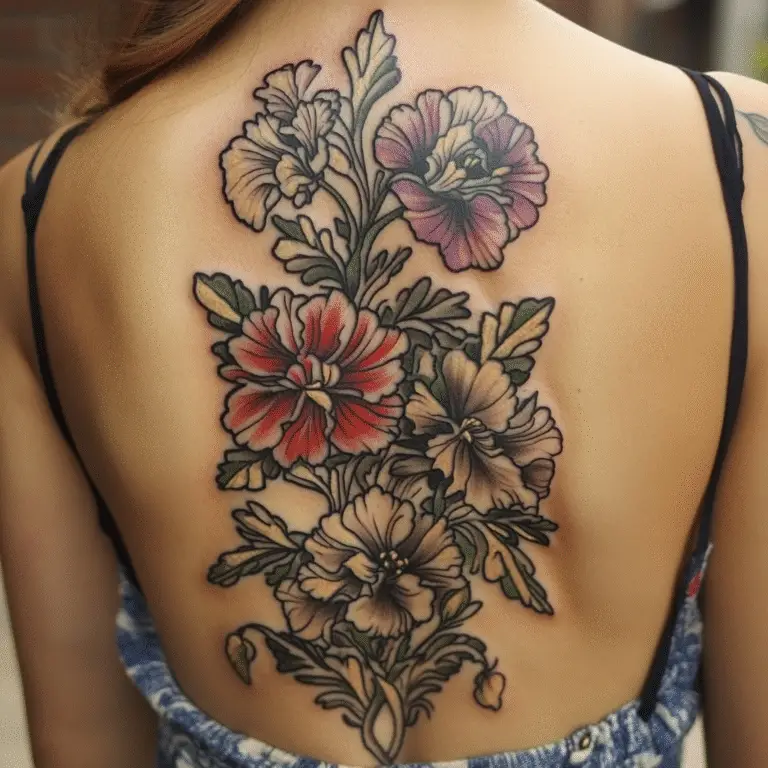 30+ Beautiful Birth Flower Tattoo Ideas: Meaningful Designs for Every ...