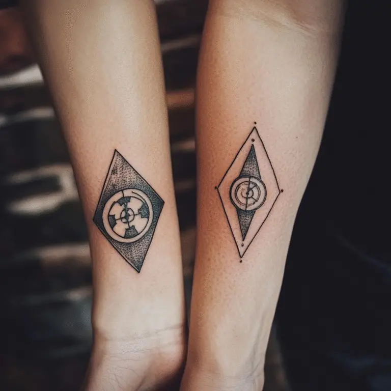 50+ Perfect Matching Tattoo Ideas to Celebrate Your Special Bond ...