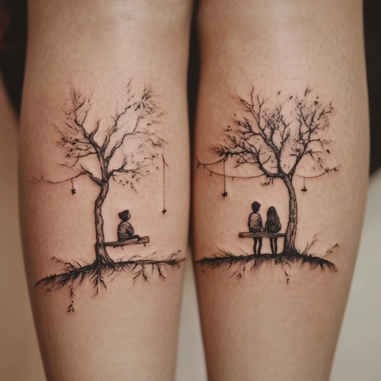50+ Perfect Matching Tattoo Ideas to Celebrate Your Special Bond ...