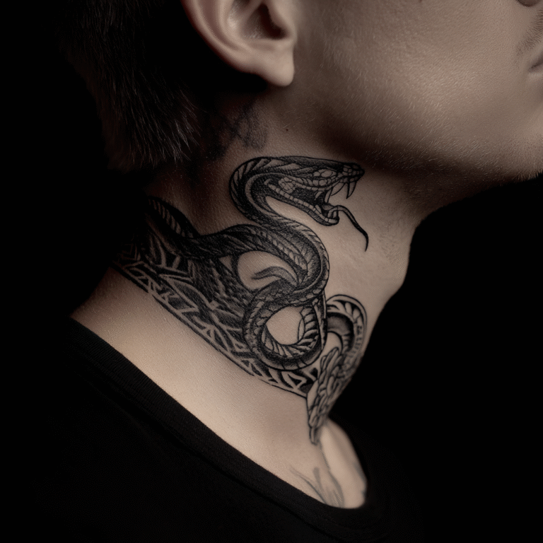 Top 53 Neck Tattoos: 2026 Trends, Placements, and Pain Guide for Bold ...