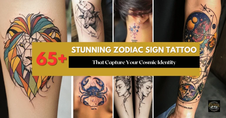 65+ Stunning Zodiac Sign Tattoo Ideas That Capture Your Cosmic Identity ...