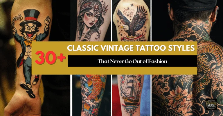 Timeless Ink: 30+ Classic Vintage Tattoo Styles That Never Go Out of Fashion - Controversy Ink ...