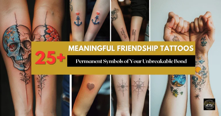 25+ Meaningful Friendship Tattoos: Permanent Symbols of Your ...