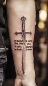 101+ Powerful Bible Verse Tattoos for Men: Faith Inked on Skin ...