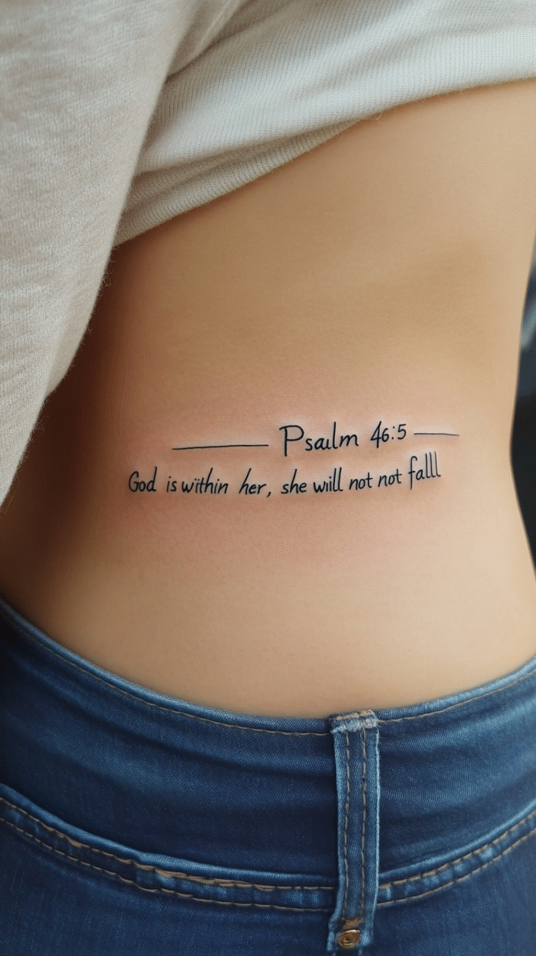 Fascinating Bible Verse Tattoos For Females Gallery