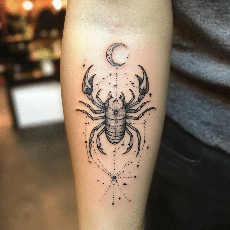 65+ Stunning Zodiac Sign Tattoo Ideas That Capture Your Cosmic Identity ...