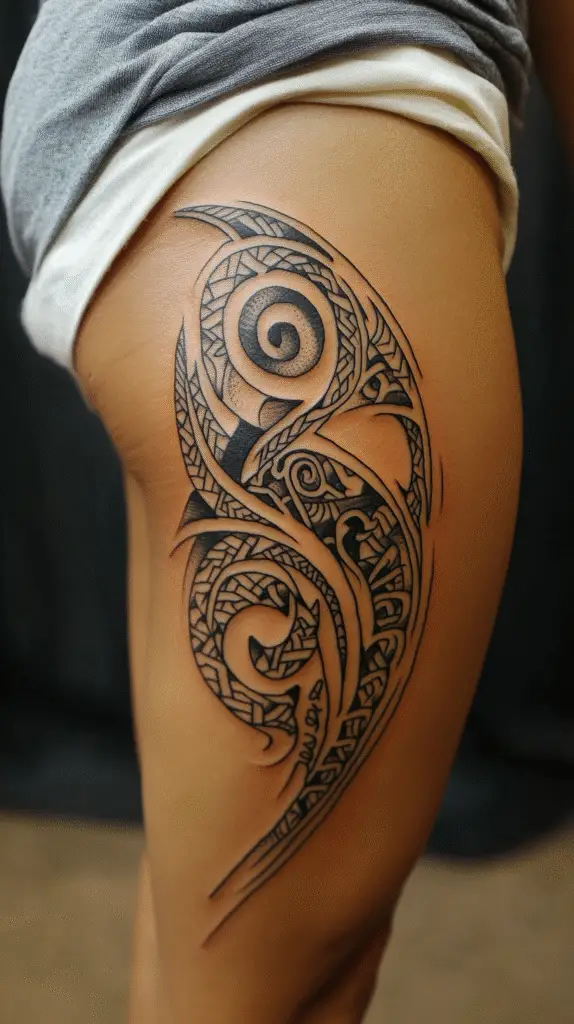 25+ Stunning Upper Thigh Tattoo Ideas: From Delicate Designs to Bold ...