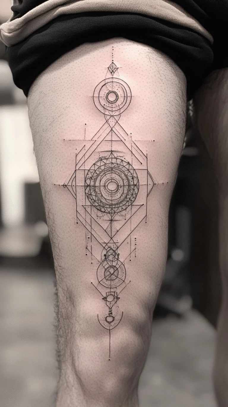 25+ Stunning Upper Thigh Tattoo Ideas: From Delicate Designs to Bold ...