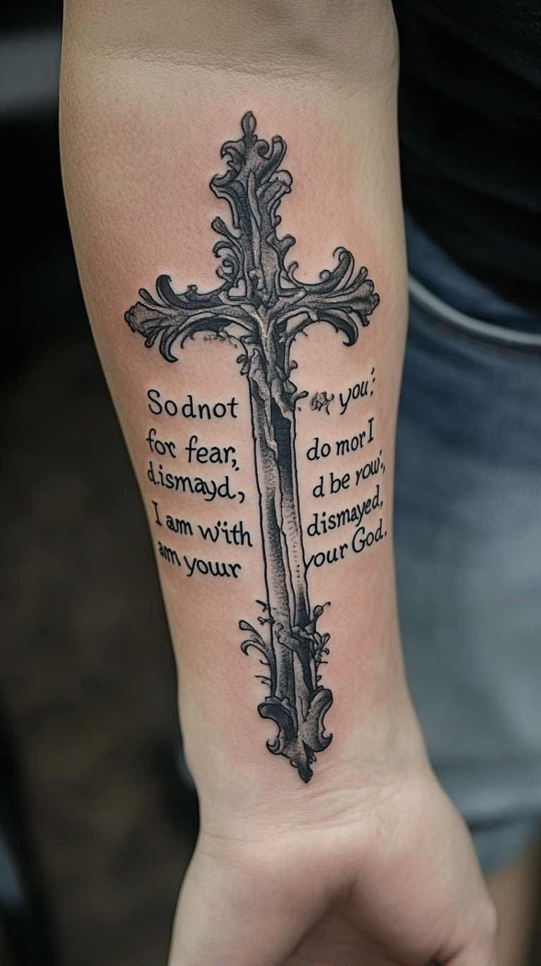 101+ Powerful Bible Verse Tattoos for Men: Faith Inked on Skin ...