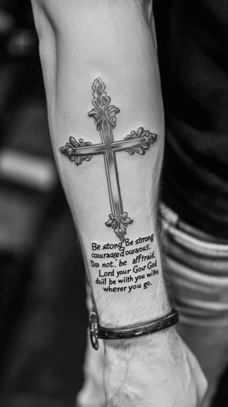 101+ Powerful Bible Verse Tattoos for Men: Faith Inked on Skin ...