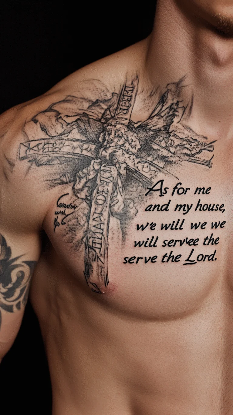 101+ Powerful Bible Verse Tattoos for Men: Faith Inked on Skin ...