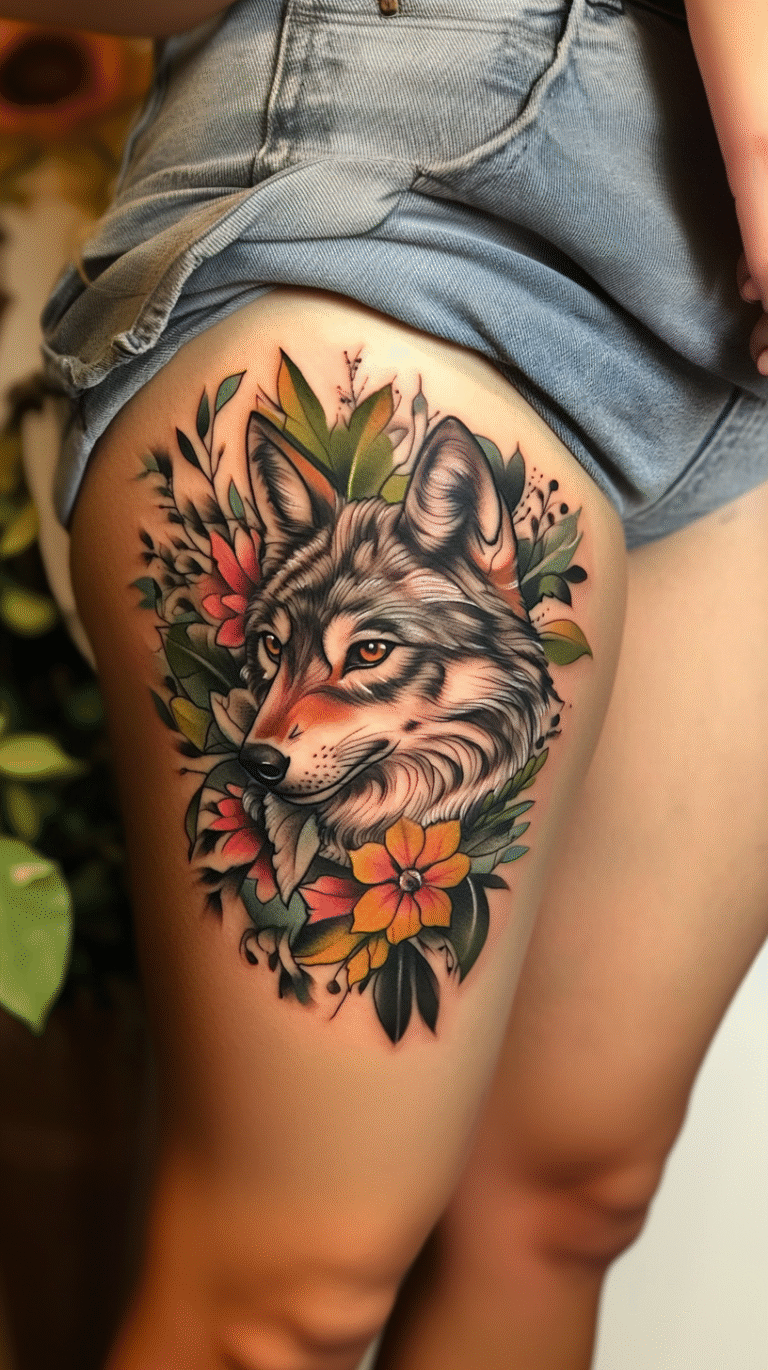 25+ Stunning Upper Thigh Tattoo Ideas: From Delicate Designs to Bold ...