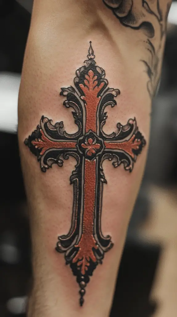 31+ Powerful Cross Tattoos for Men: Designs That Symbolize Faith ...