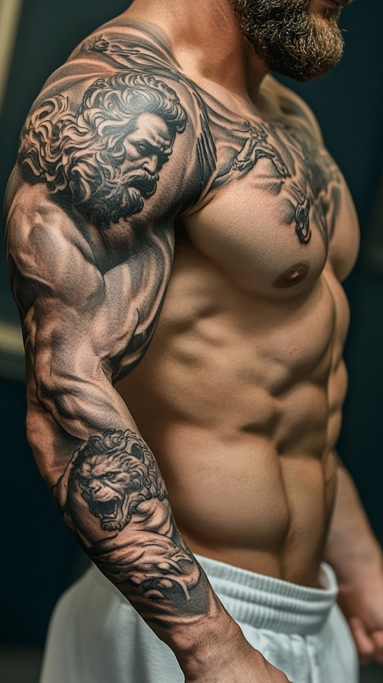 30+ Powerful Greek Tattoos: Ancient Symbols With Modern Appeal ...