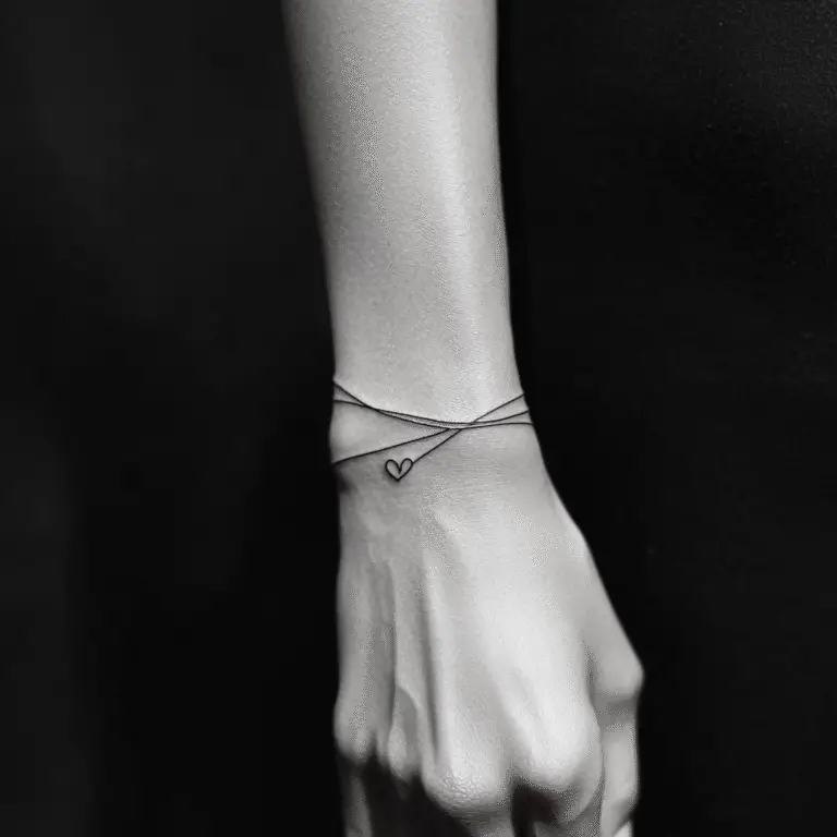 25+ Elegant Line Work Tattoo Ideas That Make a Subtle Statement ...