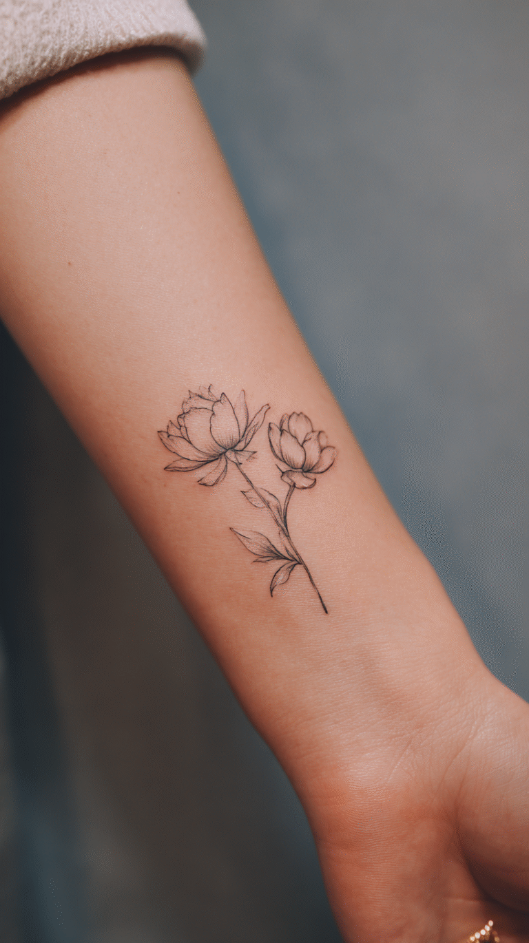 40+ Simple Tattoos: Minimalist Designs That Make a Powerful Statement ...