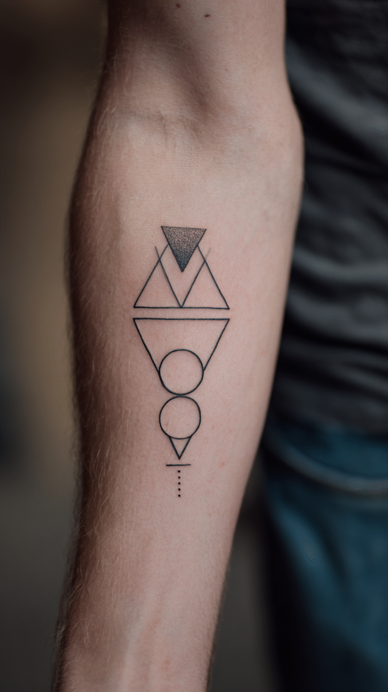 40+ Simple Tattoos: Minimalist Designs That Make a Powerful Statement ...