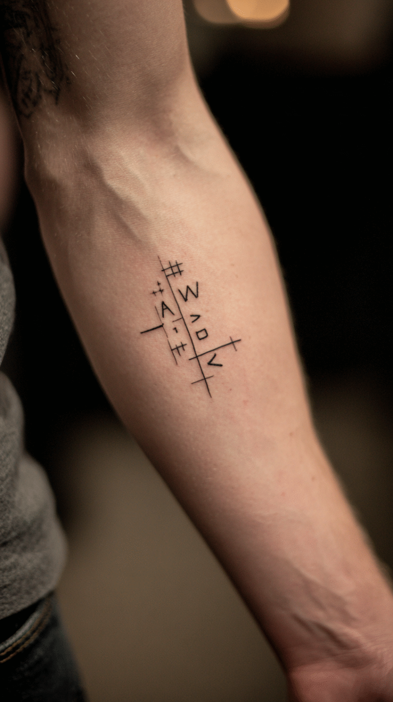 40+ Simple Tattoos: Minimalist Designs That Make a Powerful Statement ...
