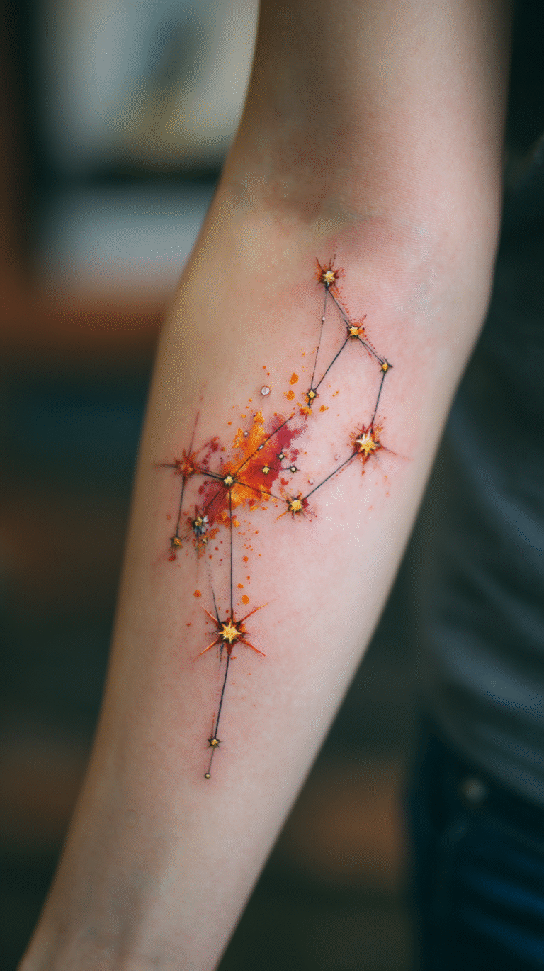 Leo Zodiac Tattoos: Bold & Striking Design Ideas for Every Style and ...