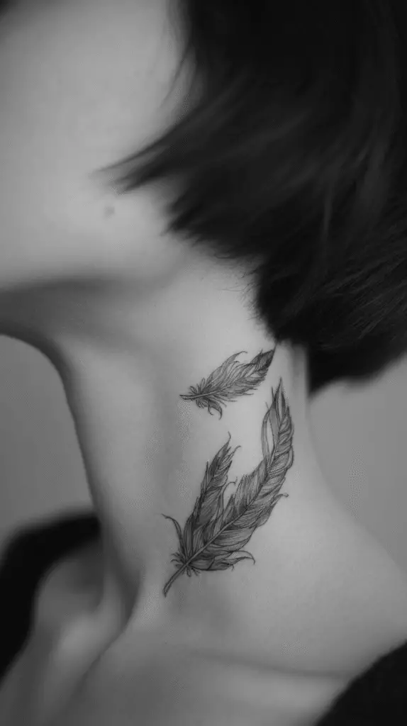 50+ Beautiful Neck Tattoos for Women: Designs, Meanings & Placement ...