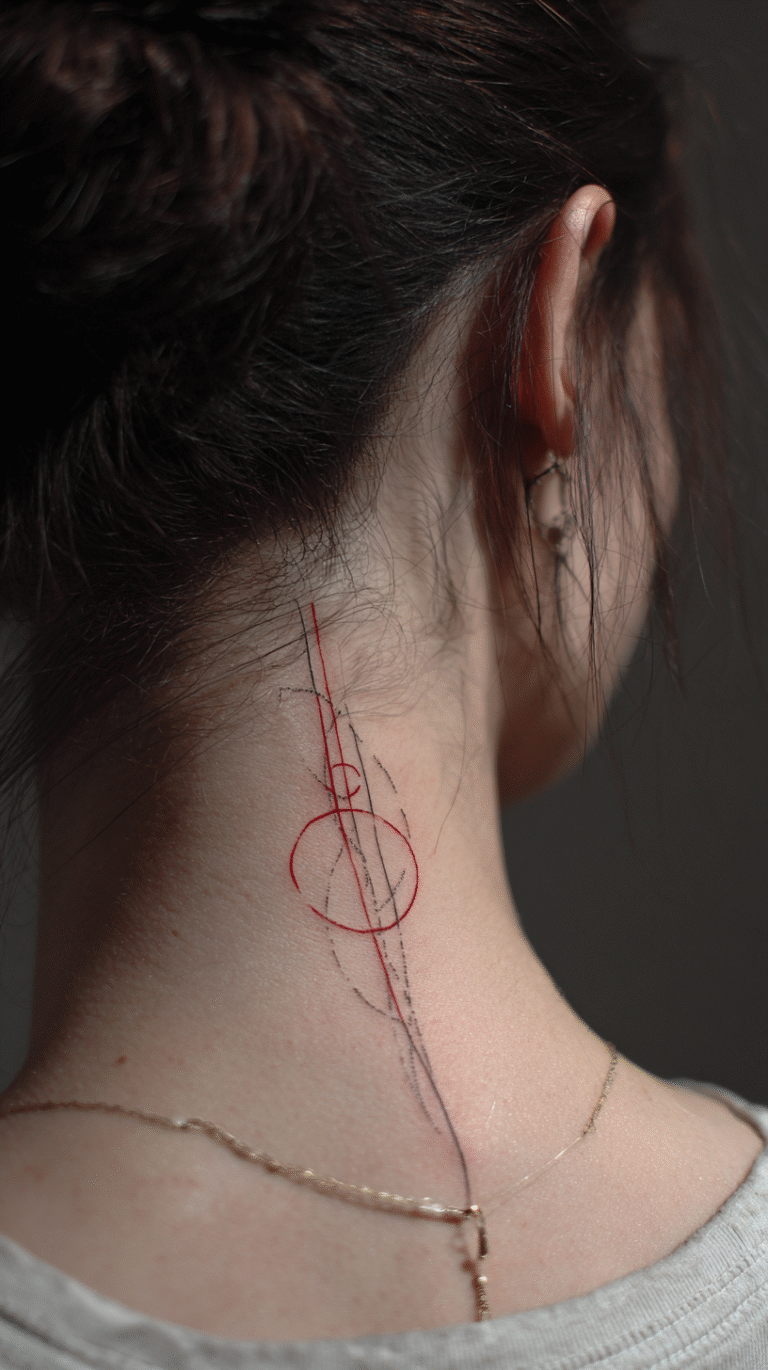 50+ Beautiful Neck Tattoos for Women: Designs, Meanings & Placement ...