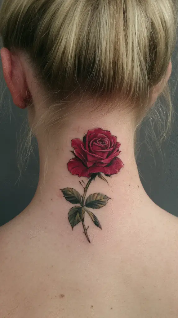 50+ Beautiful Neck Tattoos for Women: Designs, Meanings & Placement ...