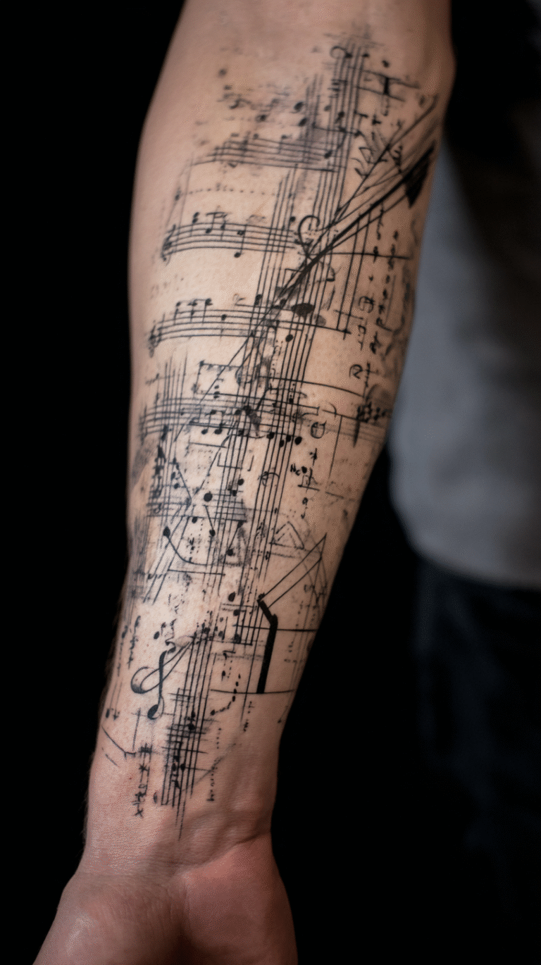 50+ Best Music Tattoos: Creative Ideas & Placement Guide for Music ...